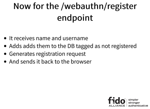 Webauthn Tutorial | PPT
