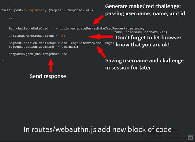 Webauthn Tutorial | PPT