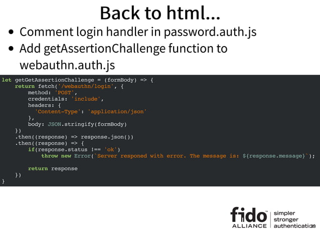 Webauthn Tutorial | PPT