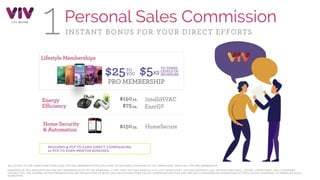 VIV Compensation Plan Simplified | PPTX