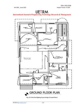 DESIGN OF AN ELECTRICAL INSTALLATION OF A STOREY BUILDING | PDF