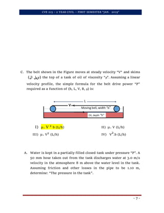 Examples in fluid mechanics | DOC