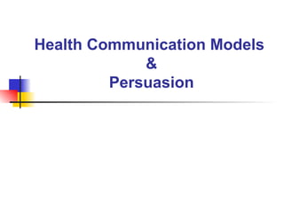 Jan 29 Health Communication | PPT