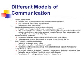 Jan 29 Health Communication | PPT