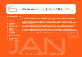 Jan waardering-onderneming | PDF | Business Accounting & Finance | Business
