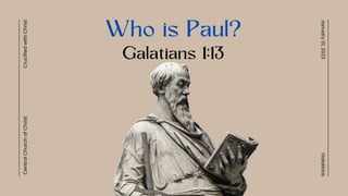 Who is Paul | PPT