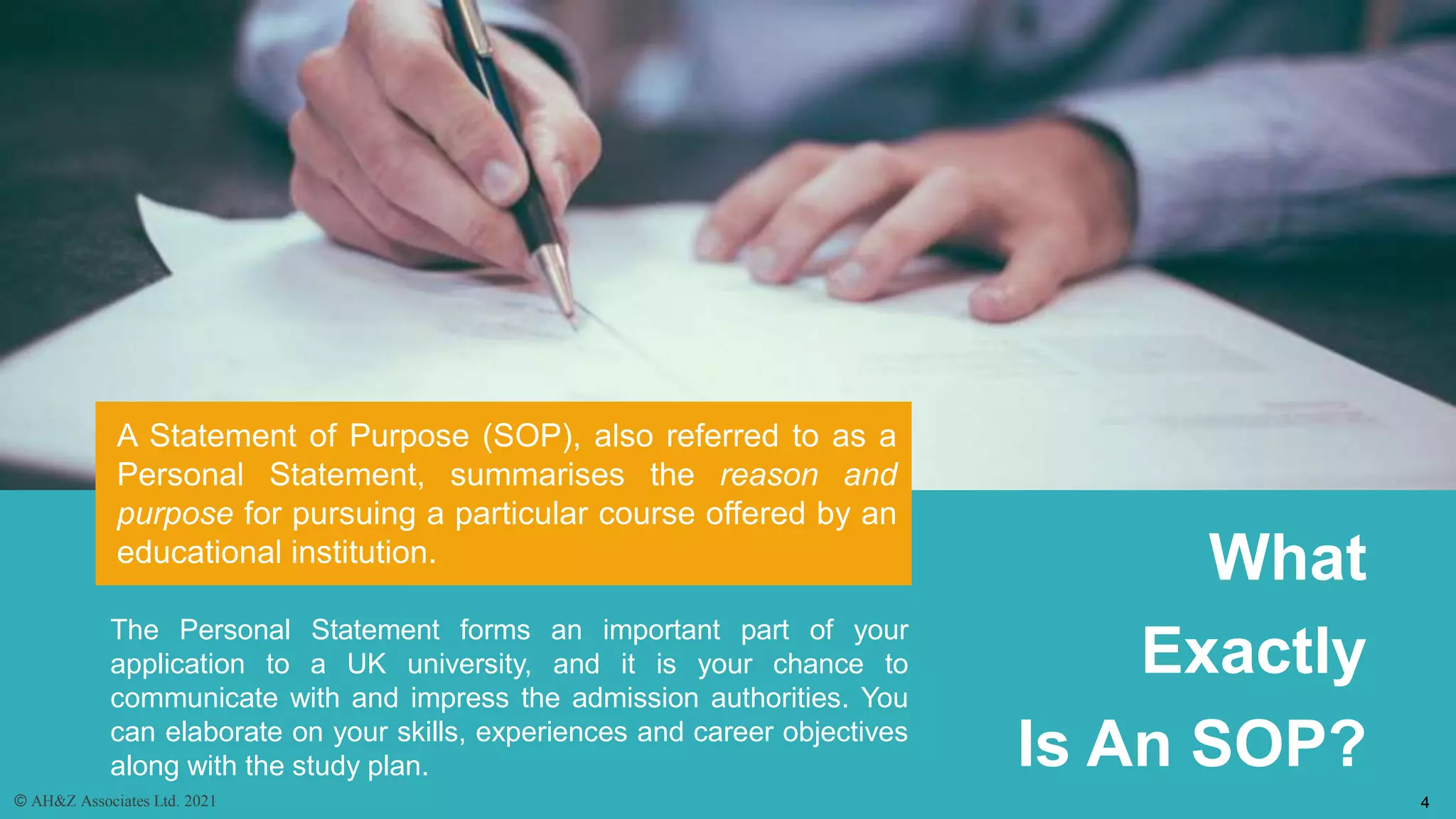 How to Write the Perfect SOP for UK Universities | PPTX