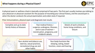 Physical Exams at EPIC PC for Adult, Child and Sports | PPTX