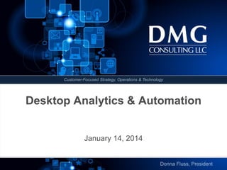 OpenSpan - Alligning Desktop Analytics to Drive Enterprise Performance ...