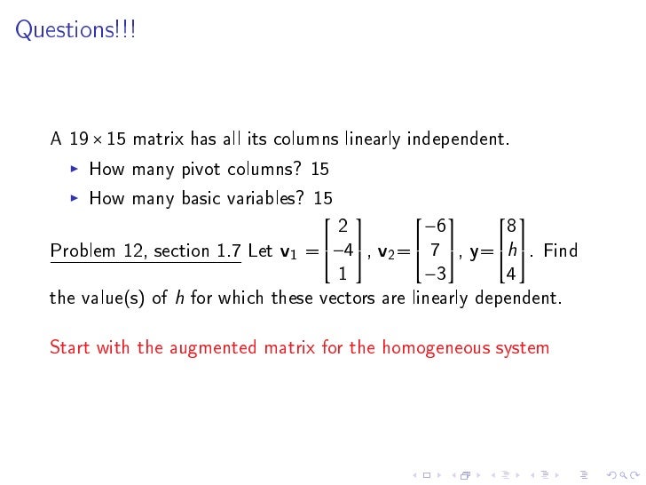 Linear in dependence Linear in dependence