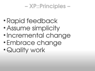 XP In 10 slides | PDF | Computer Software and Applications | Computing