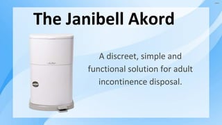 What Is An Adult Diaper Disposal Sytem | PPTX