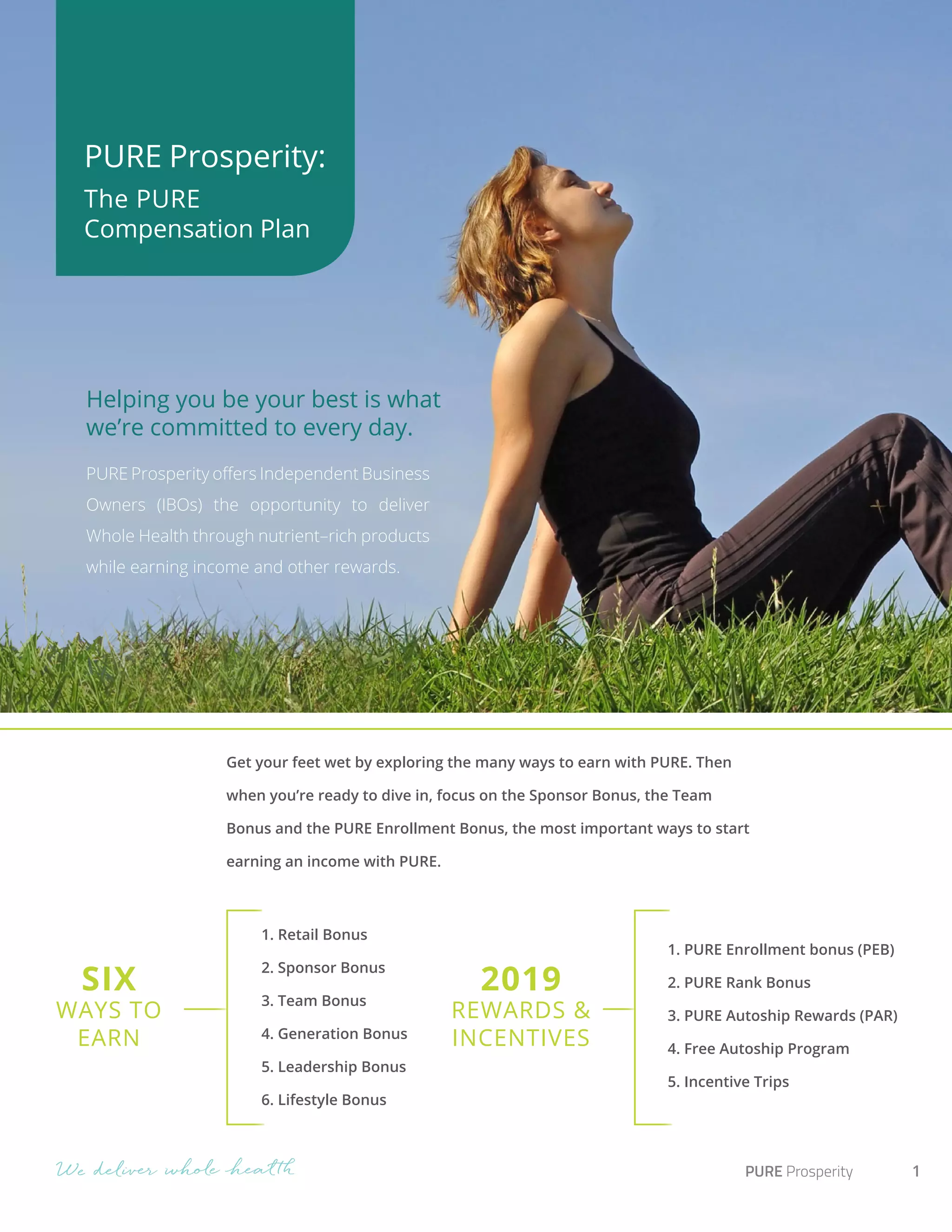 Live PURE prosperity plan | PDF