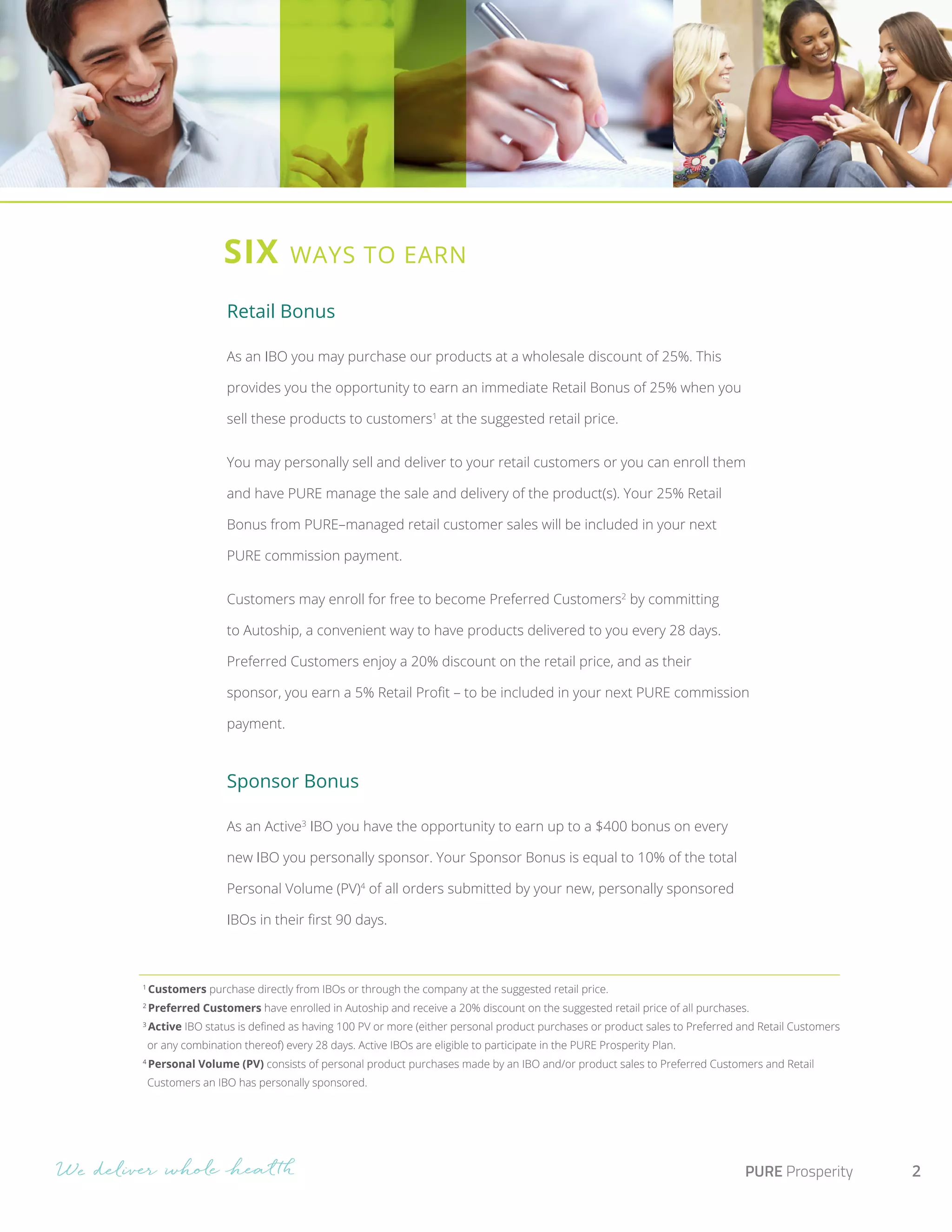 Live PURE prosperity plan | PDF