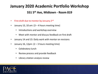 January 2020 APW Pre Meeting Presentation | PPT
