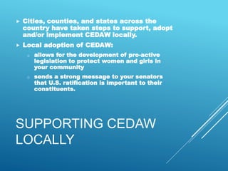 Louisville CEDAW | PPTX