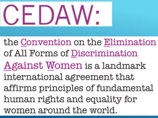 Louisville CEDAW | PPTX