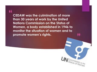 Louisville CEDAW | PPTX