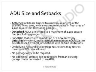 Accessory Dwelling Unit Basics for Los Angeles Area | PPTX