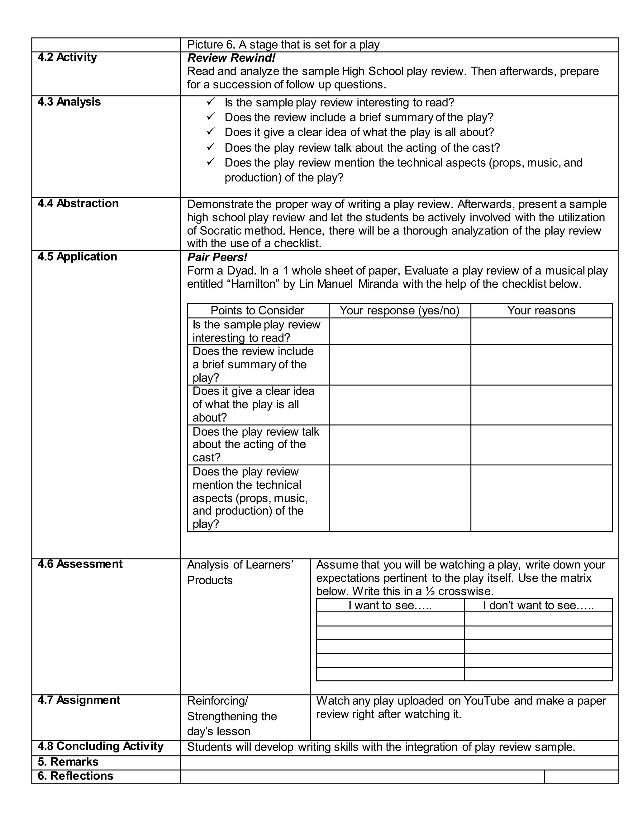Daily Lesson Plan in English 9 | DOCX