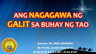 Ang nagagawa ng galit sa buhay ng tao | PPTX