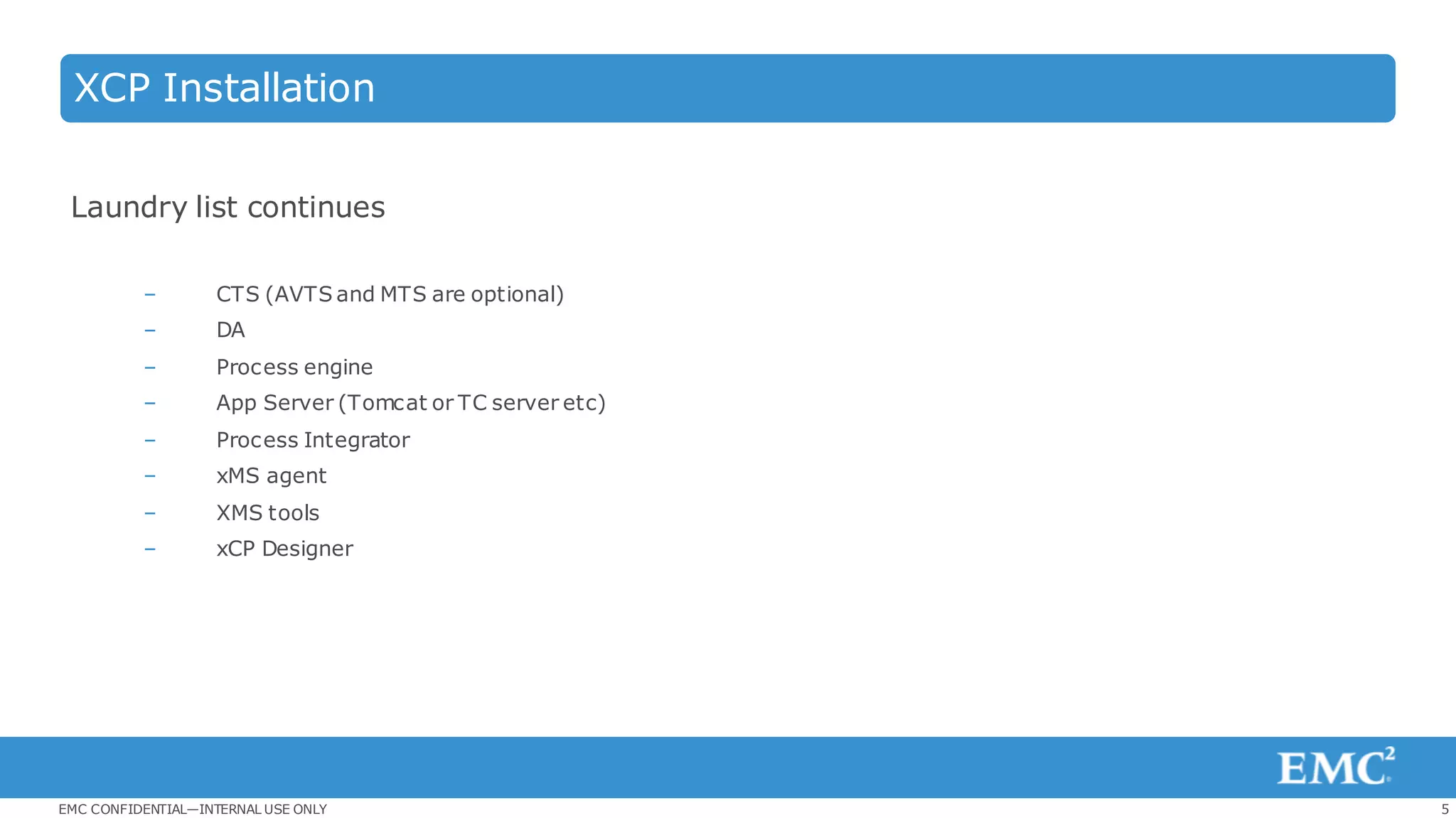 EMC Documentum - xCP 2.x Installation and Deployment | PDF