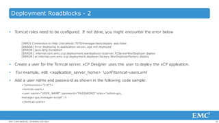 EMC Documentum - xCP 2.x Installation and Deployment | PDF