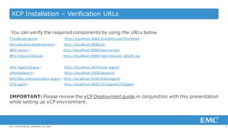 EMC Documentum - xCP 2.x Installation and Deployment | PDF