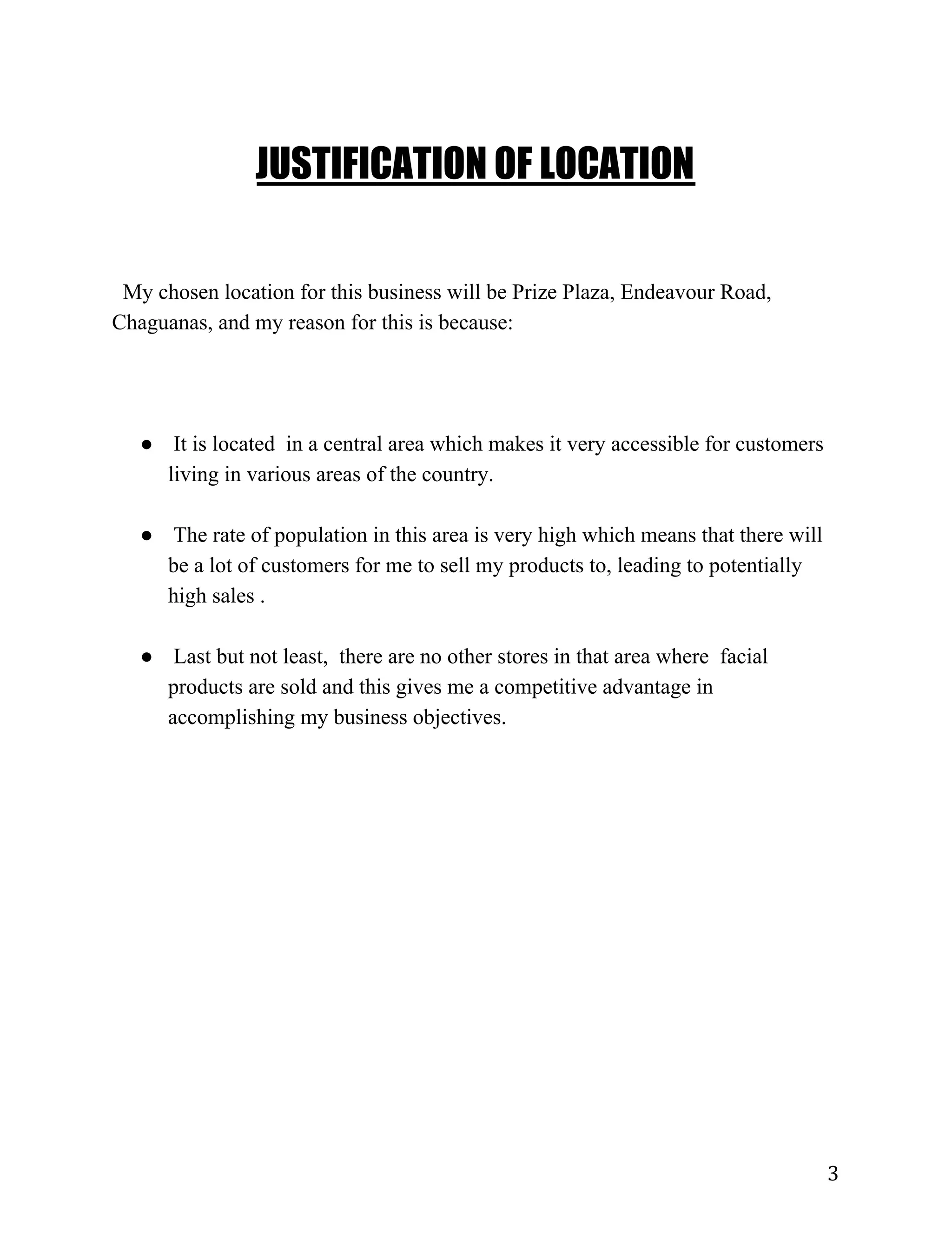 POB SBA/Janade fletcher business idea | PDF