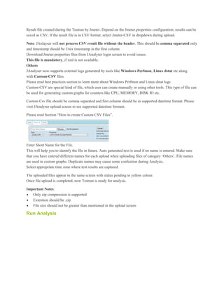 J analyser jmeter_analysys | PDF