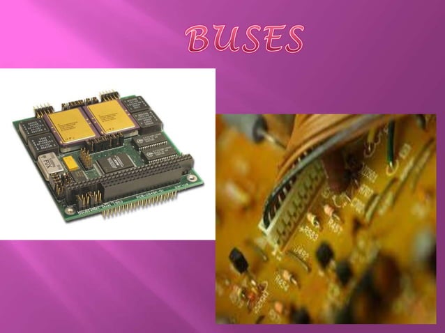 Buses in a computer | PPTX