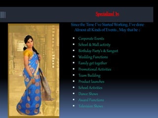 Janani Aishwarya Emcee Profile.. | PPTX