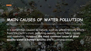 Project on understanding water pollution Jananisri.S 9-B.pptx | Environmental Services Industry ...