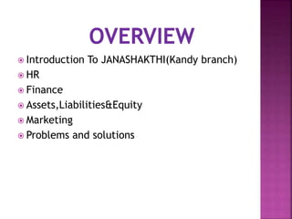 Janashakthi | PPTX