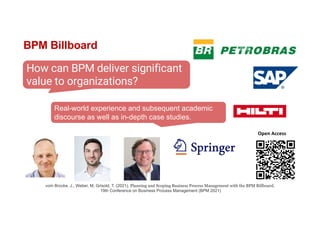 Generating Business Value with Business Process Management (BPM) | PDF