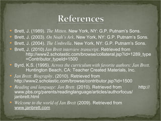 Jan Brett Presentation2 | PPT