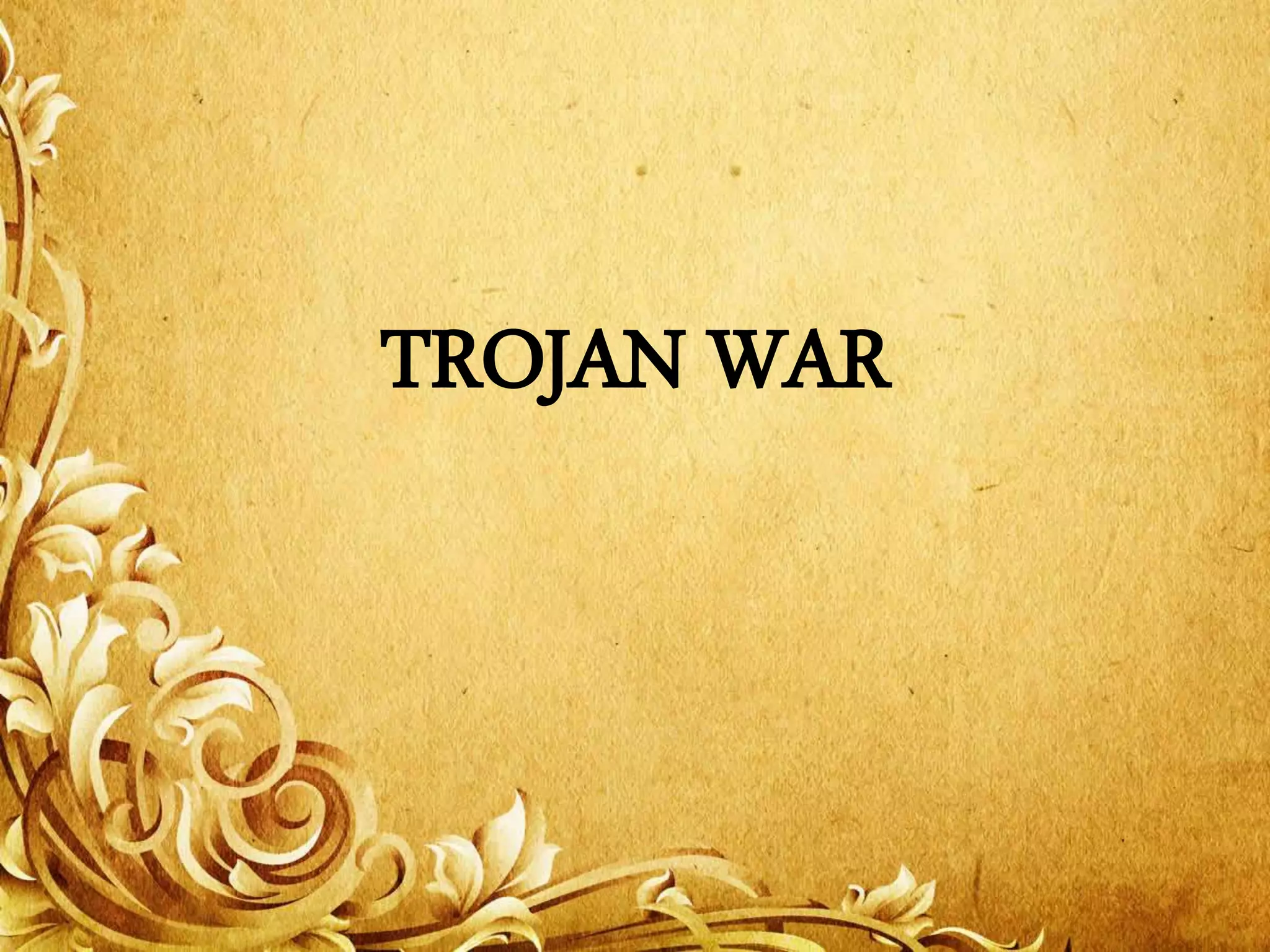 trojan war | PPTX