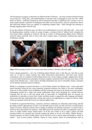 Mobile Phone Practices & The Design of Mobile Money Services for ...