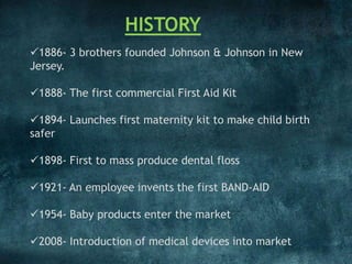 Johnson and johnson case study | PPTX