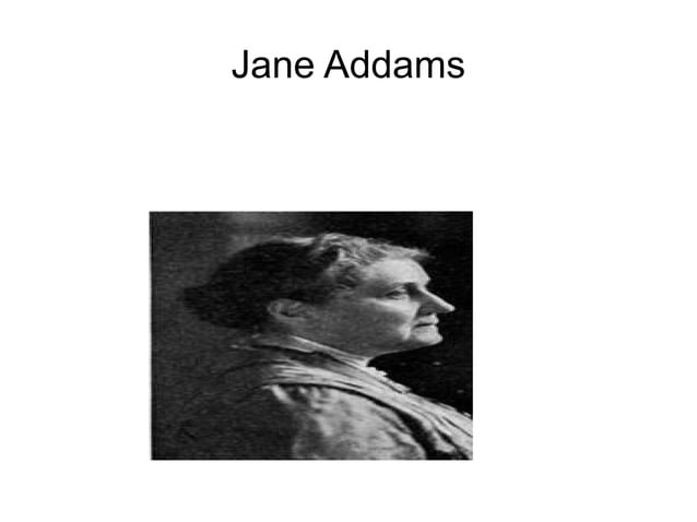 Jane addams | PPT