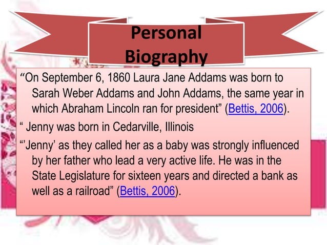 Jane addams philosophy of education | PPTX | Celebrity Families | Pop ...