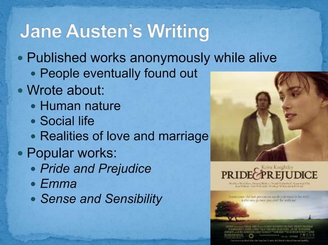 Jane austen | PPTX