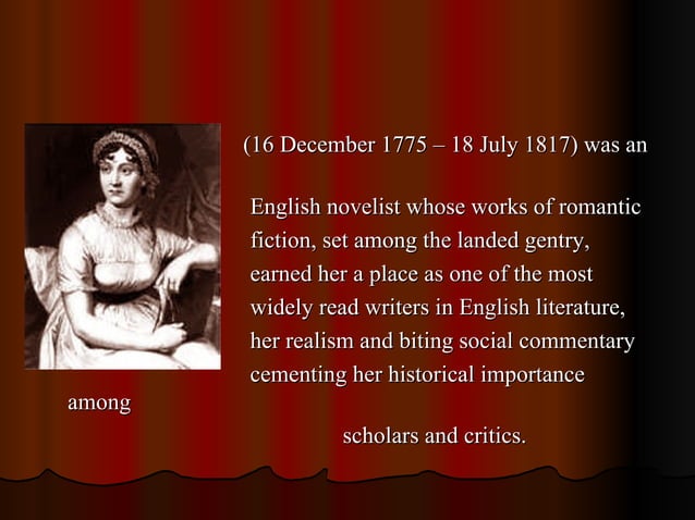 Jane Austen | PPT