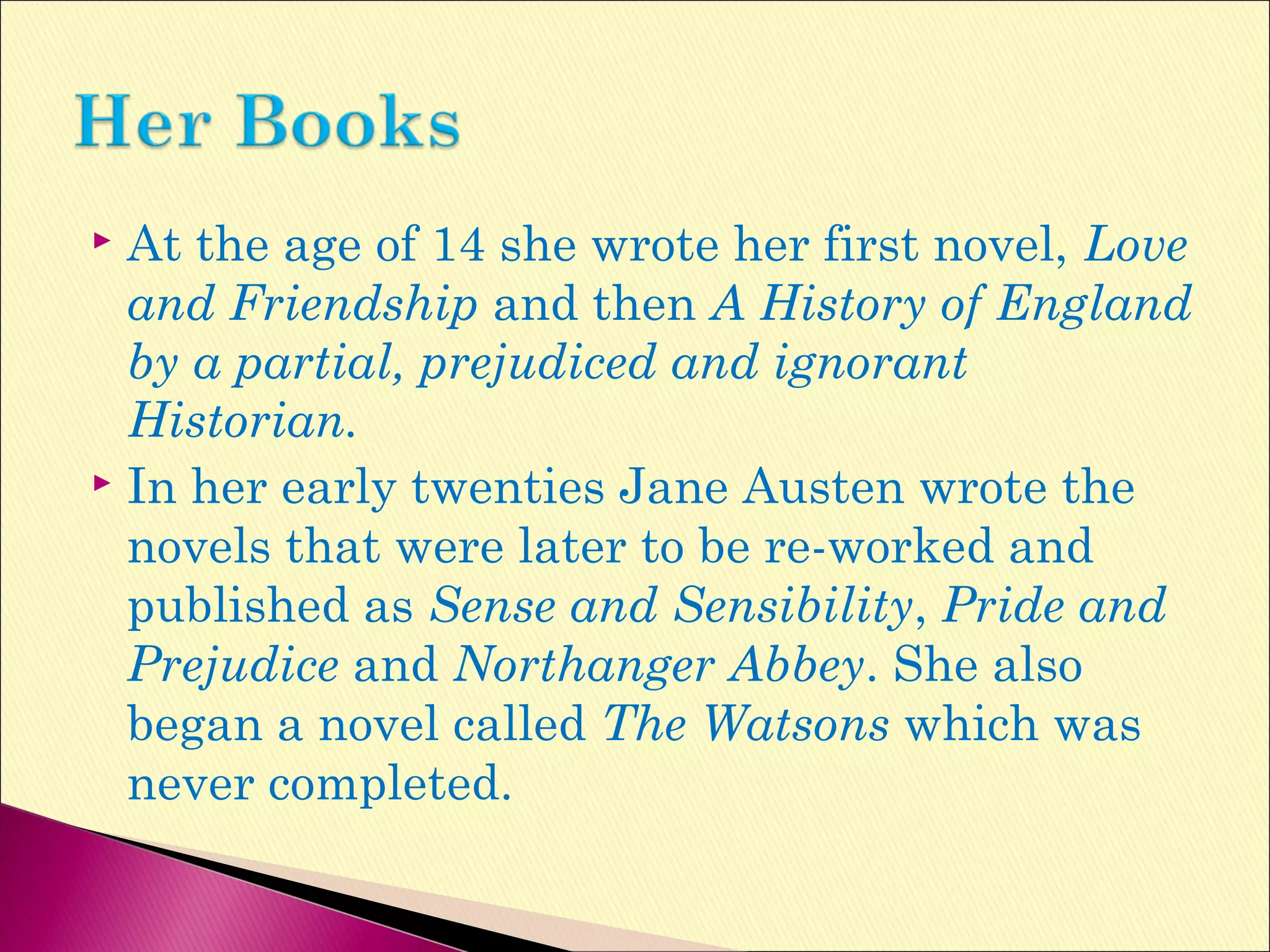 Jane austen | PPT