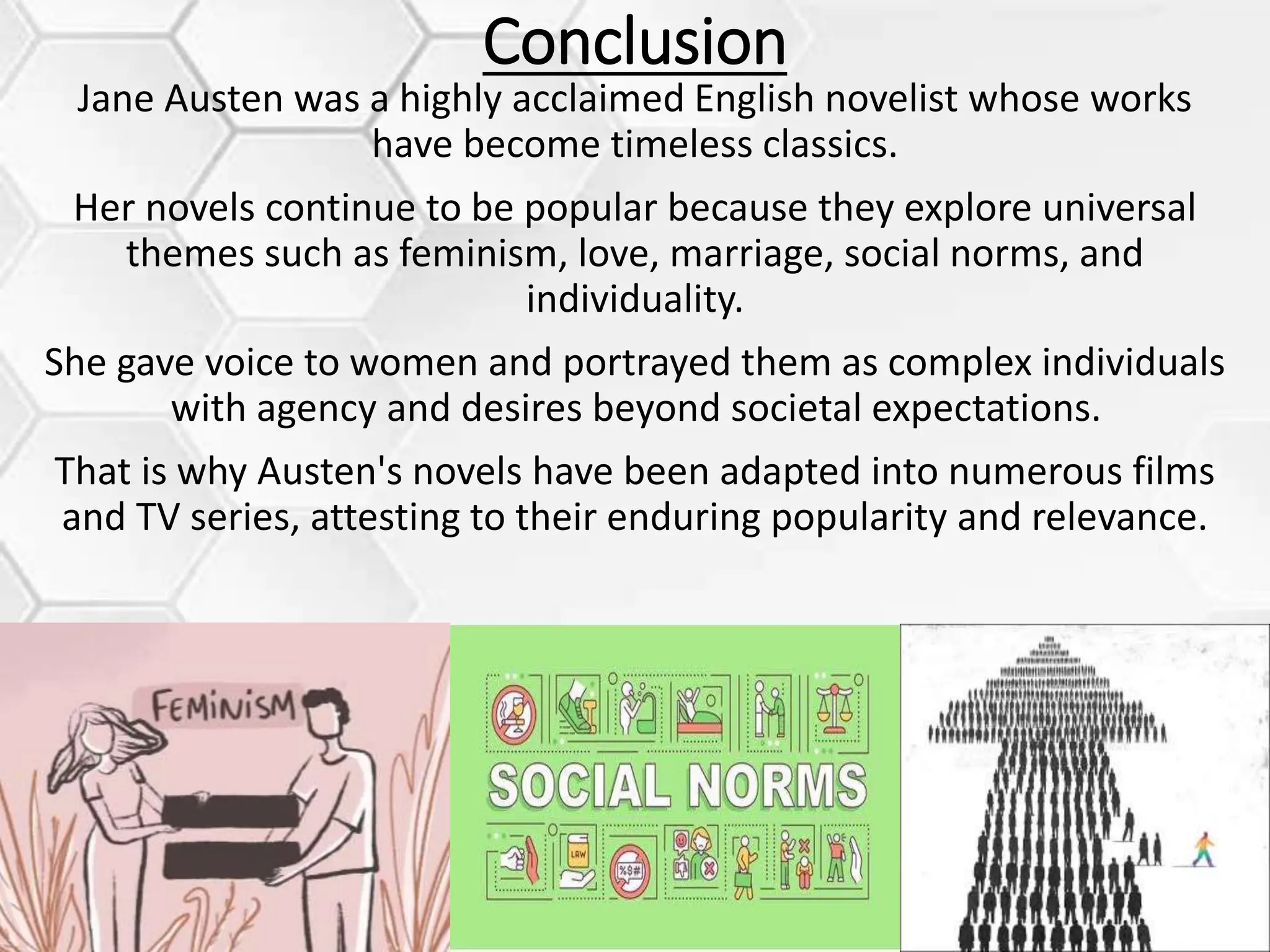 Jane Austen and the Feminist Tradition of Writing | PPT