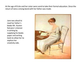 Jane austen biography | PPT