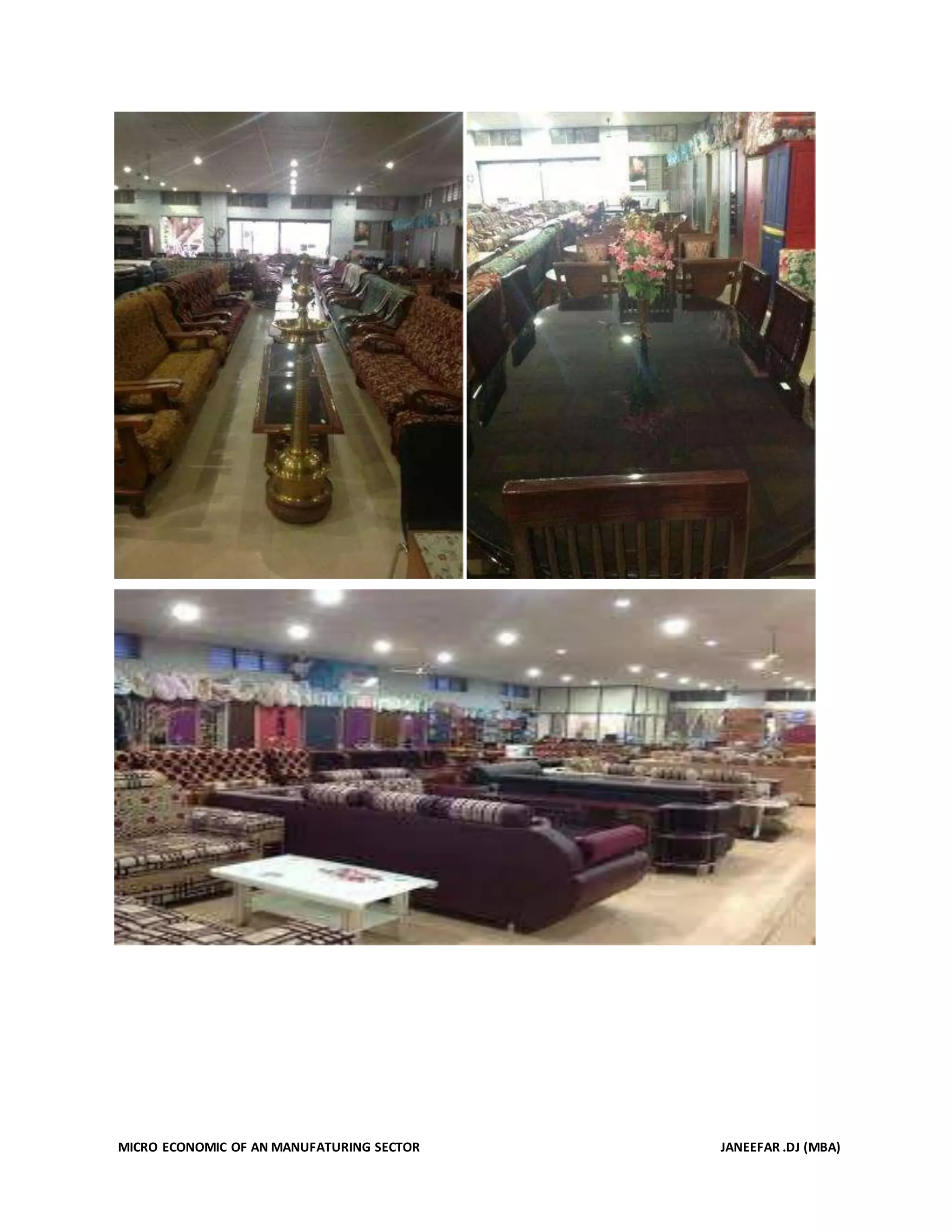 MICRO ECONOMIC IN MANUFATURING SECTOR (PROJECT REPORT) | DOCX