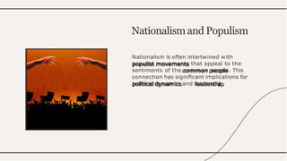 Feeling of Nationalism, What is Nationalism meant | PPT