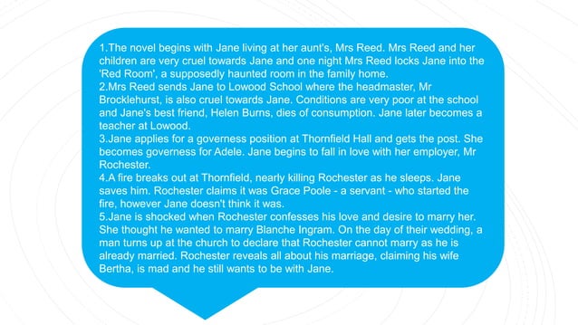 Charlotte Bronte: Jane Eyre | PPTX