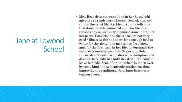 Charlotte Bronte: Jane Eyre | PPTX